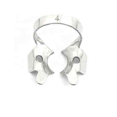 4Pieces Dental Rubber Dam Clamp Clip Holders #4 Endodontic Surgical ...