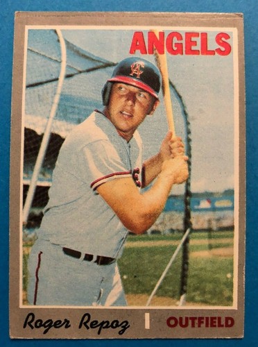 1970 Topps Roger Repoz Card #397 California Angels | eBay