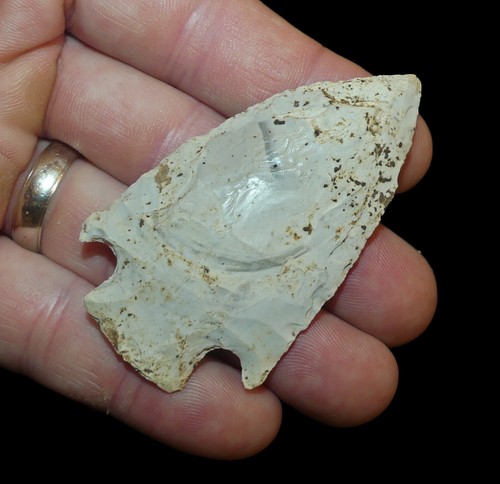 HOPEWELL MORGAN CO MISSOURI MOZARKITE INDIAN ARROWEHAD ARTIFACT ...