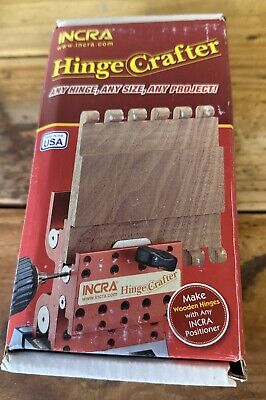 NEW IN BOX **** INCRA HingeCrafter Wooden Hinge Drill Guide 3/8 -3/4 | eBay