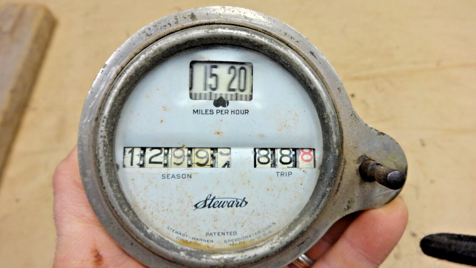 Vintage STEWART WARNER SPEEDOMETER Original Model T Ford | eBay