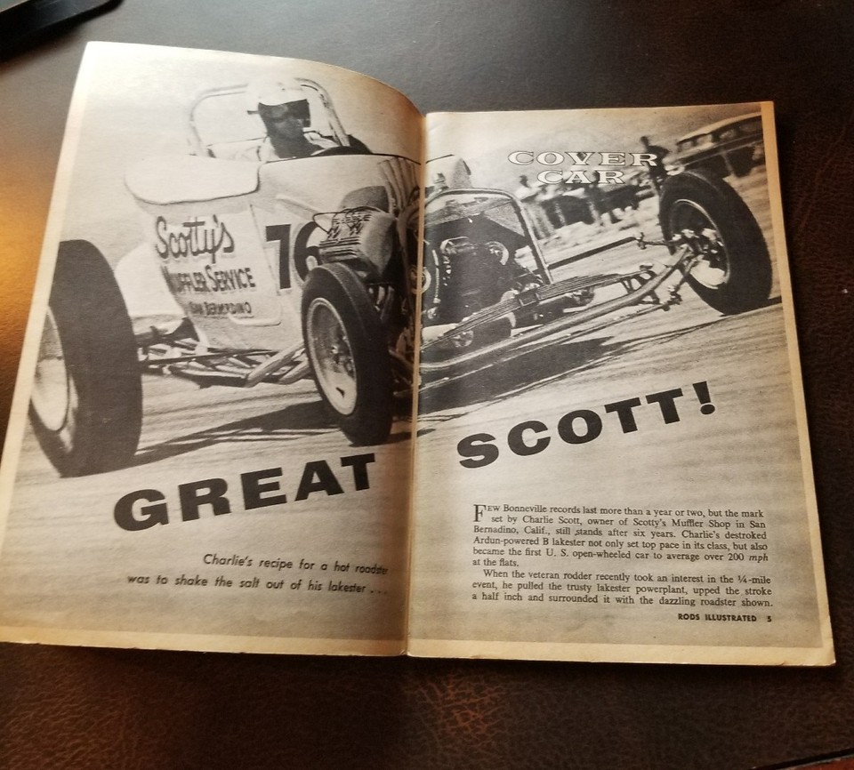 OCTOBER 1959 RODS ILLUSTRATED STREET ROD HOT ROD RATROD MAGAZINE | eBay