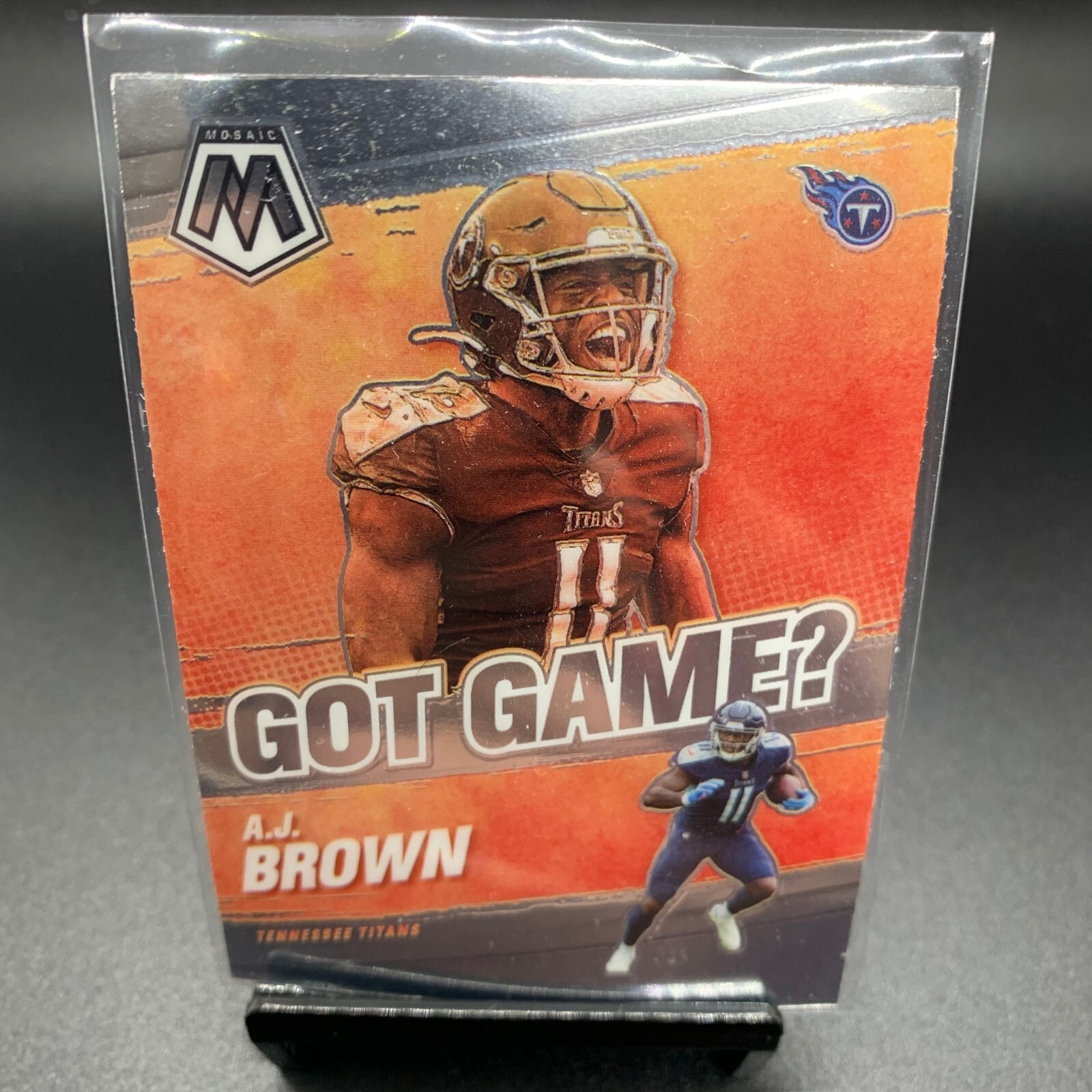 2021 Panini Mosaic Football #GG-19 A.J. Brown Got Game Insert Tennessee ...