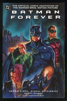 Batman Forever 1995 Movie Adaptation Trade Paperback TPB Robin Riddler ...