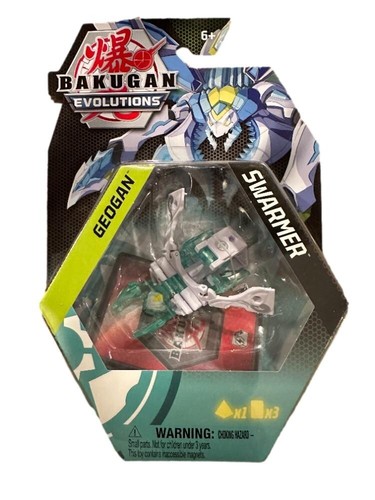 Bakugan Evolutions Geogan Swarmer White Green (New) | eBay