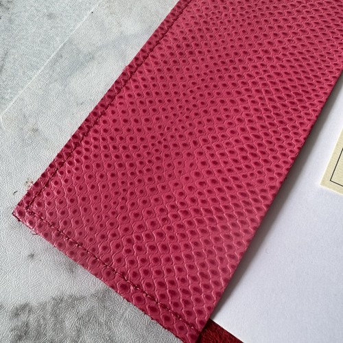£85 Aspinal Of London Pink Raspberry Lizard Refillable Leather A5 ...