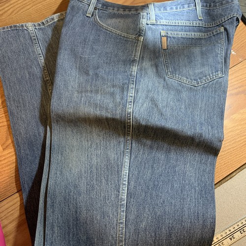 Cinch Western Denim Blue Jeans Men's Size 40x40 Green Label Distressed ...