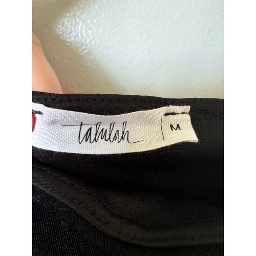 Talulah One Shoulder Ruched Asymmetric Neck Midi Dress Black Glam Women ...