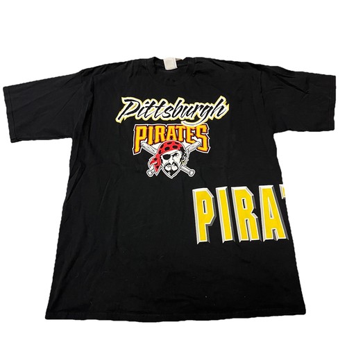 VTG 1999 PITTSBURGH PIRATES BASEBALL LOGO T-SHIRT TEE BLACK SZ XXL (WN ...