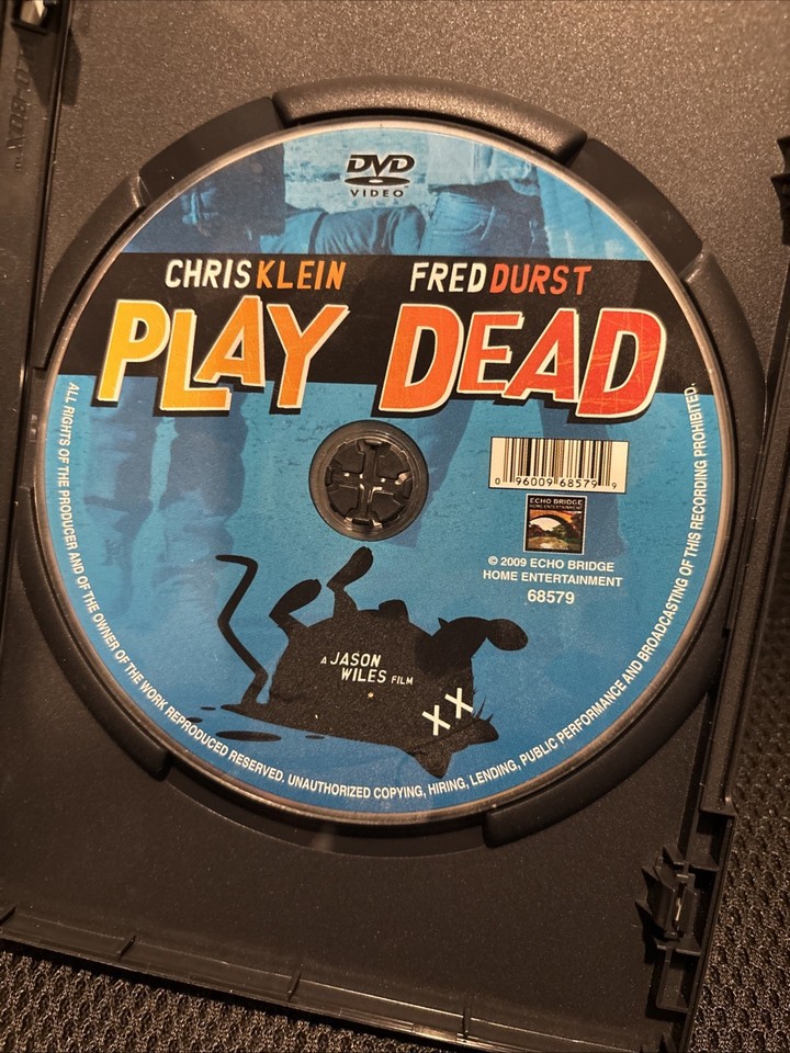Play Dead (DVD, 2009) Fred Durst~ Chris Klein ~ Comedy ~ Limp Bizkit ...
