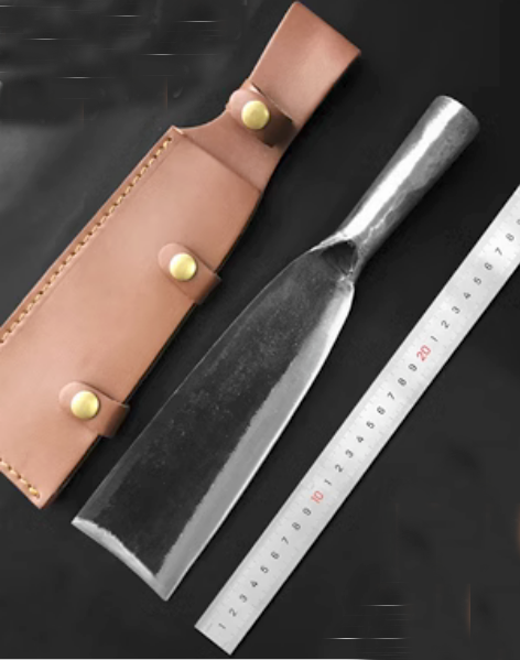 men waist belt bag knife blade sheath machete holder cow leather brown ...