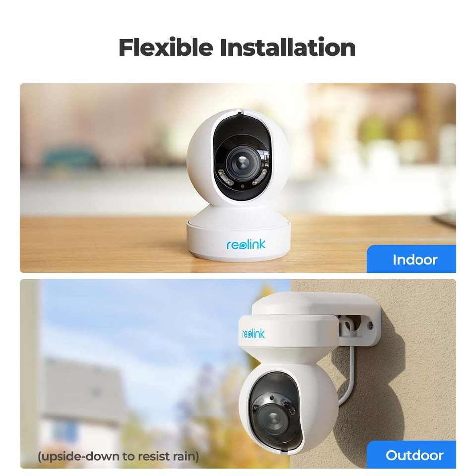 Reolink 8MP PTZ Security Camera Auto Zoom Tracking Night Vision E1 ...