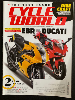 Cycle World Motorcycle Magazine July 2014 | eBay