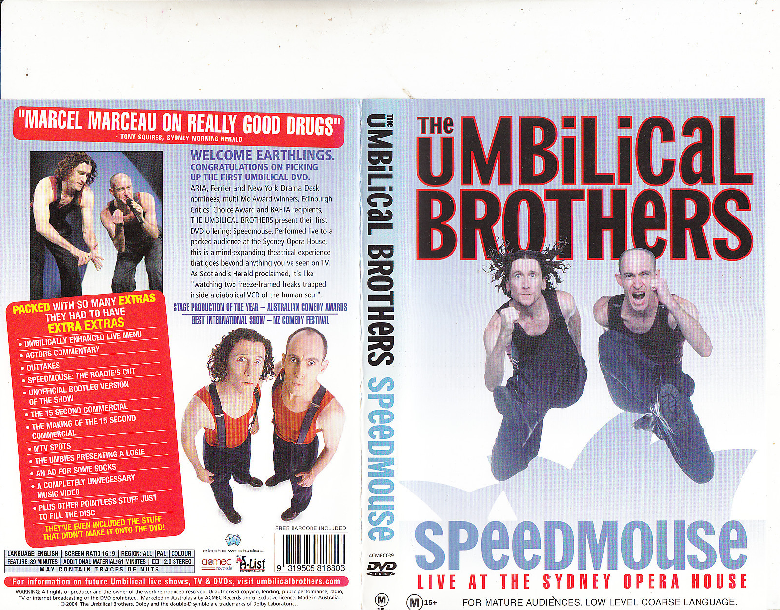 The Umbilical Brothers-Speedmouse-Live At The Sydney Opera House-Comedy ...