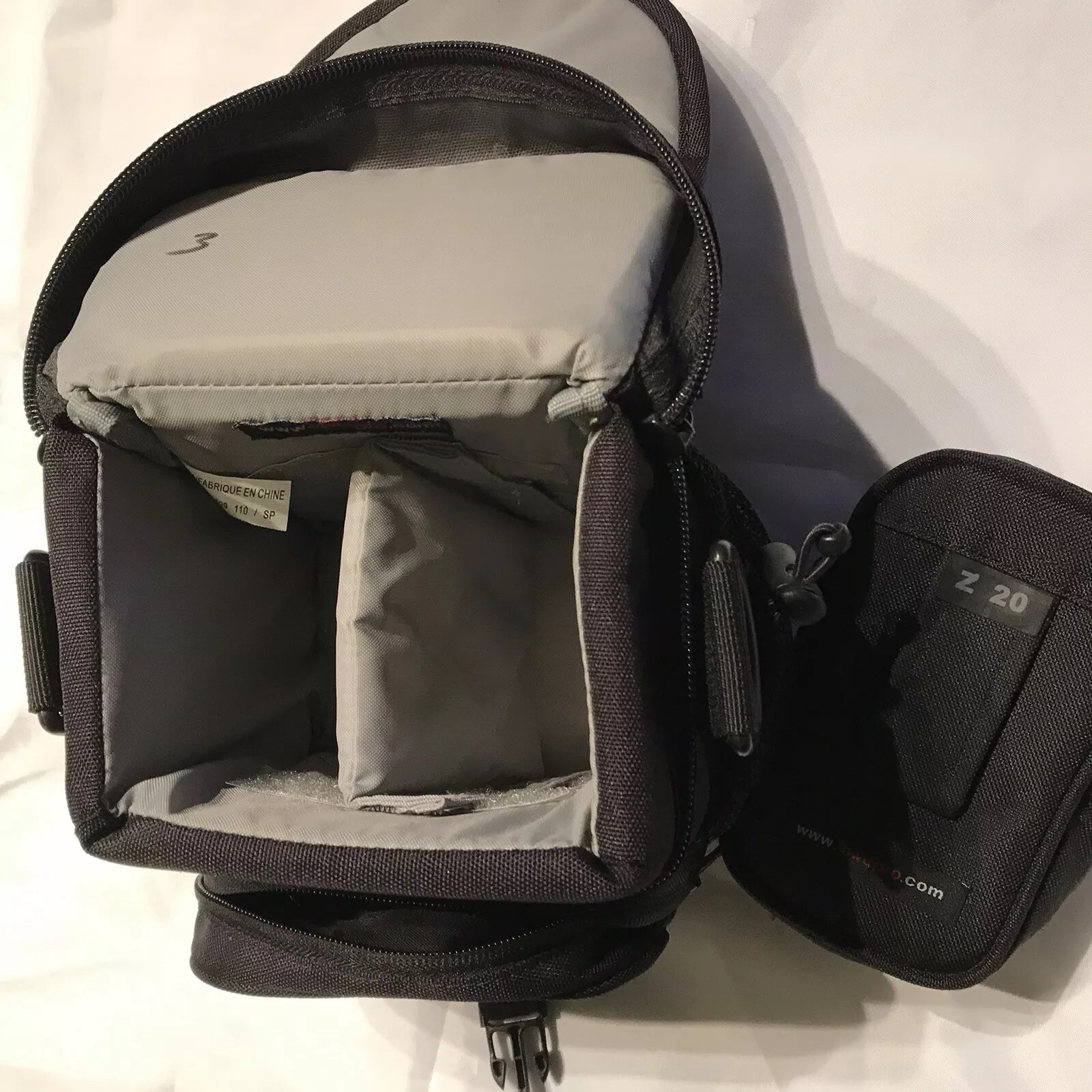 LowePro EX 120 Camera Bag Small SLR/DSLR Cameras & Z 20 Camera Bag ...