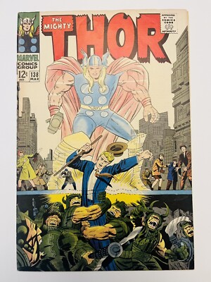 The Mighty Thor #138 (Marvel Comics March 1967) | eBay