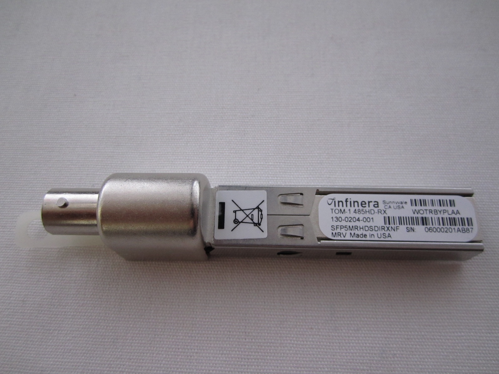 INFINERA TOM-1.485HD-RX ,DIGITAL VIDEO SFP WOTRBYPLAA, 130-0204-001 | eBay