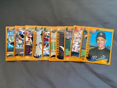 2002 MLB Topps cards - ALL cards NEAR MINT - YOU PICK! FREE shipping ...