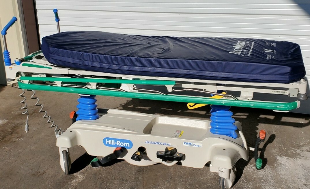 Hill-Rom P8000 Procedural Transport Stretcher w/ Intellidrive ...