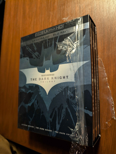 The Dark Knight Trilogy Collection (4K Ultra HD) Like New- (NO reg blu ...