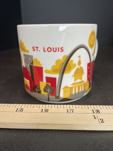2015 Starbucks “You Are Here” (YAH) - ST. Louis Ceramic Coffee Cup | eBay
