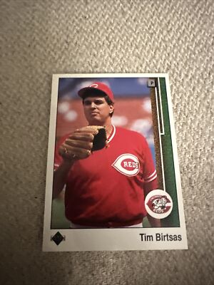1989 Upper Deck #638 Tim Birtsas Cincinnati Reds | eBay