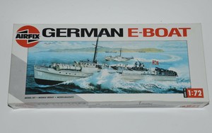 VINTAGE AIRFIX GERMAN E-BOAT 1/72 SCALE MODEL KIT | eBay