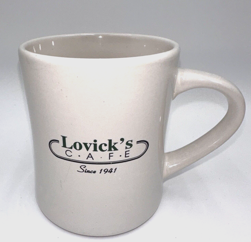 Lovick's Cafe, Since 1941 Coffee Mug Cup Diner Style | eBay