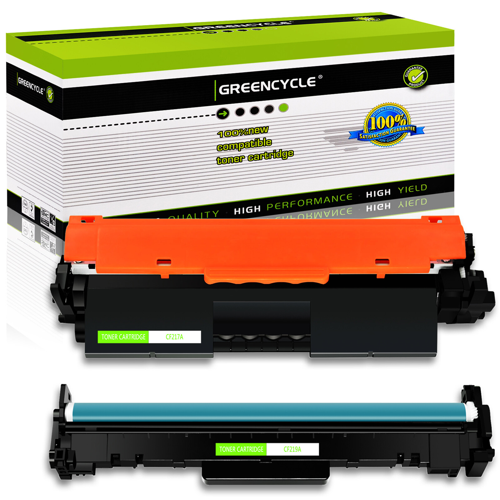 CF217A Toner CF219A Drum Fit for HP LaserJet Pro MFP M130nw M130a ...