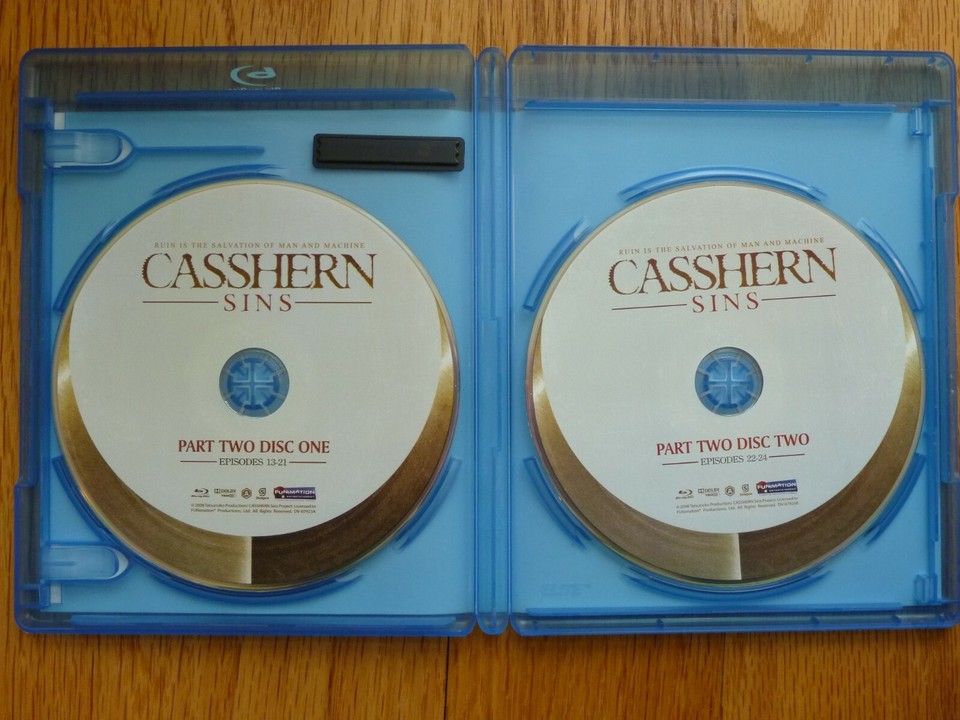 Casshern Sins Part Two 2-Disc Blu-ray Anime Series Eps 13-24 Funimation ...
