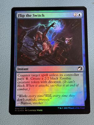 MTG Flip the Switch Foil Innistrad MID NM | eBay
