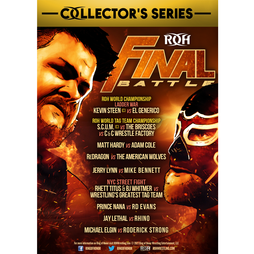 Official ROH Ring of Honor - Final Battle 2012 "Doomsday" Event ...