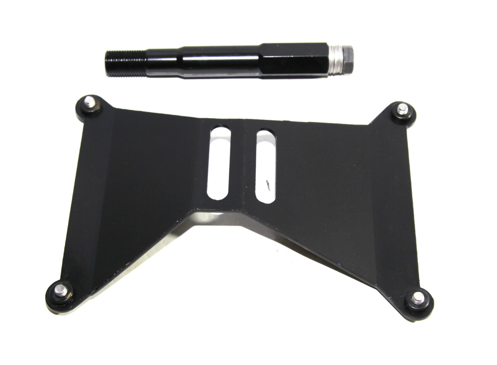 Black Front License Plate Holder Relocation Kit for 13-20 FR-S BRZ 86 ...
