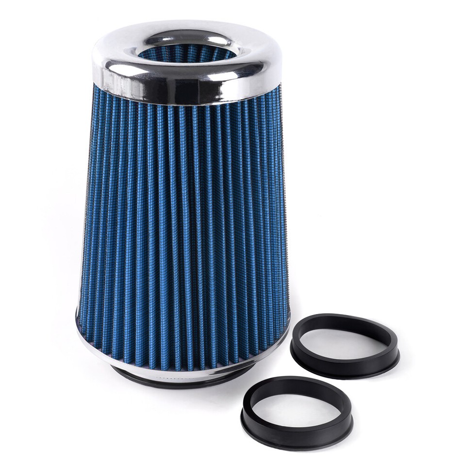 High Flow Performance Cold Air Intake Air Filter 3", 3.5", 4" Inlet, 9 ...
