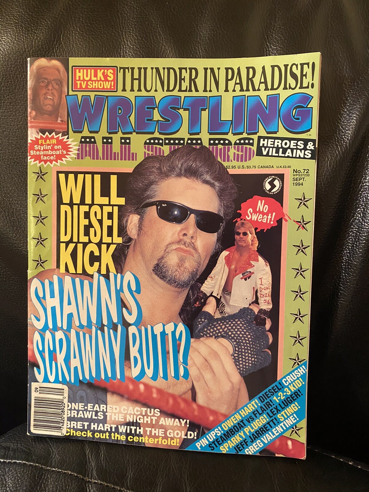 Wrestling All Stars Magazine 1994 Diesel, Flair, Owen Hart & More! | eBay