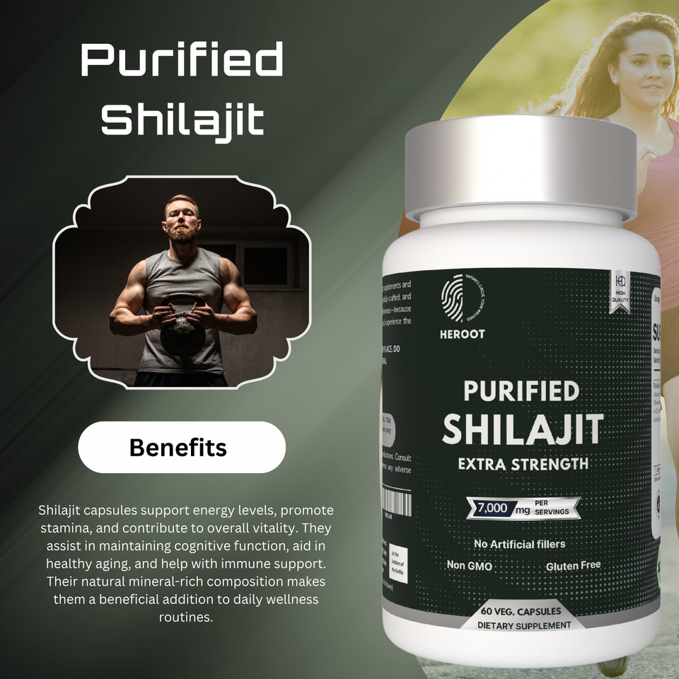 Shilajit 60 cap 7000 mg himalayan shilajit, extremely potent,high strength | eBay
