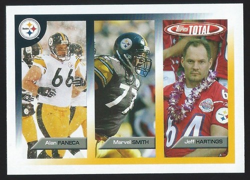 2005 Topps Total #365 Alan Faneca HOF Marvel Smith Jeff Hartings ...