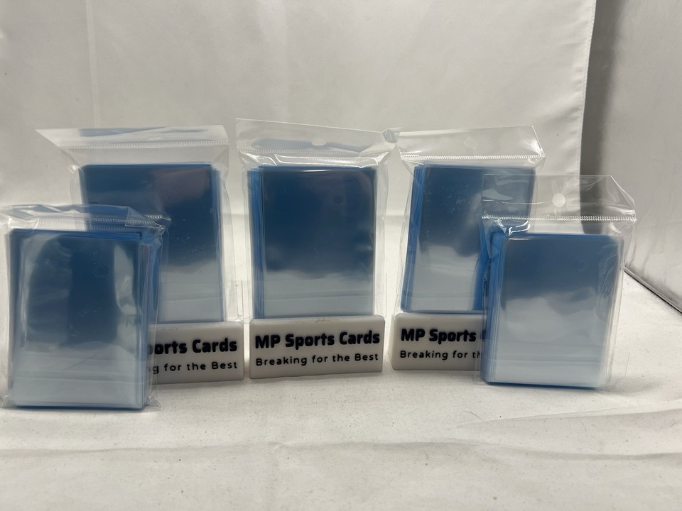 (5) Fanatics Soft Penny Card Sleeves 100ct Standard Size Cards Free ...