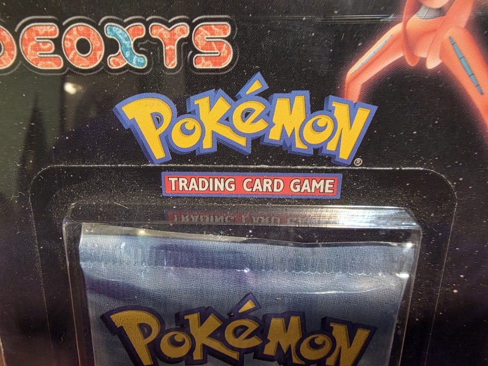 Pokemon EX Deoxys Blister Booster Pack Factory Sealed Deoxys Art | eBay