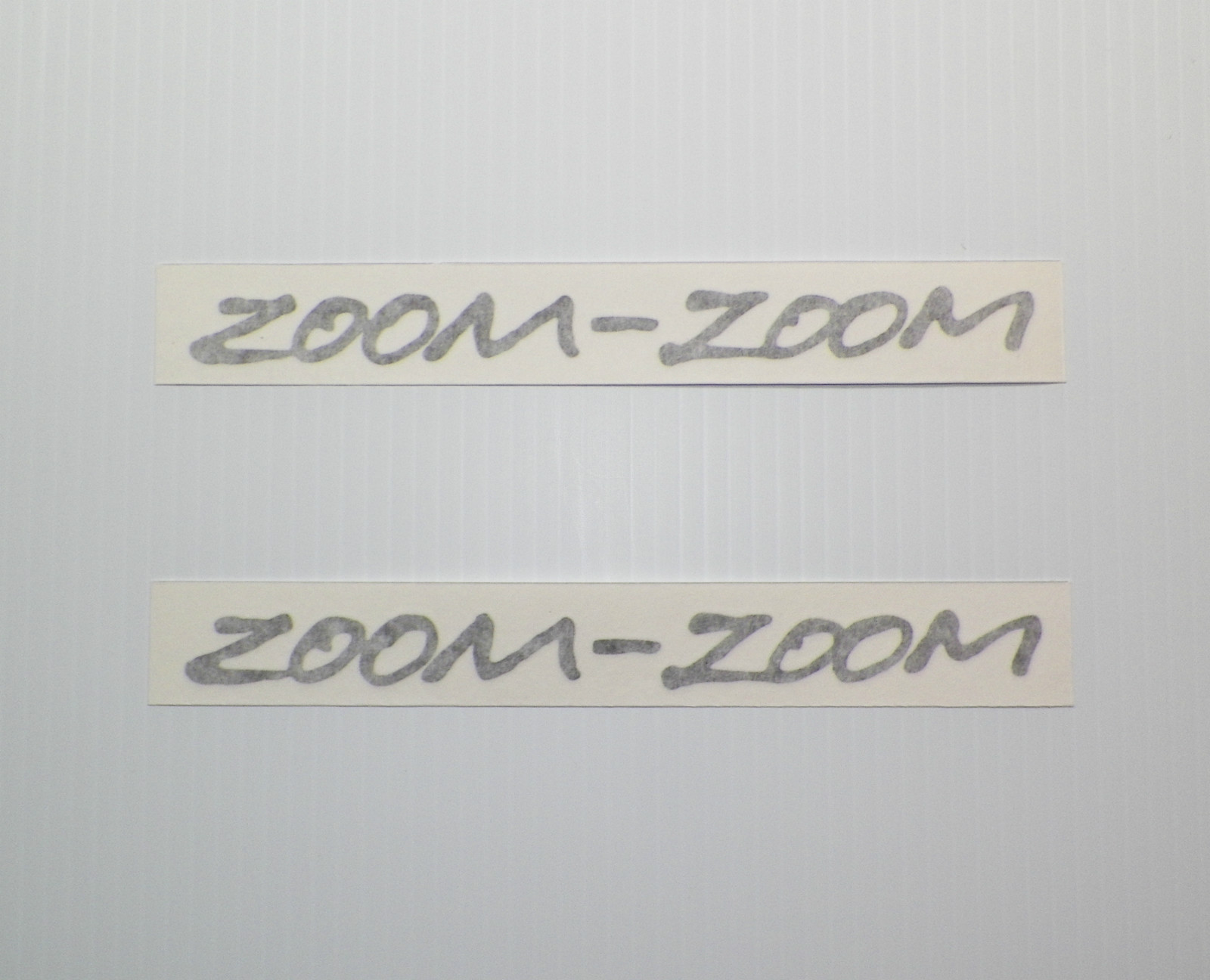 New MAZDA "ZOOM-ZOOM" Logo Decal Pair Zoom Zoom MX5 RX7 RX8 MS3 ...