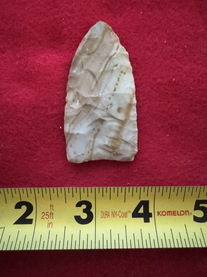 Native American Paleo Fluted Blade Arrowhead Point Clovis | eBay