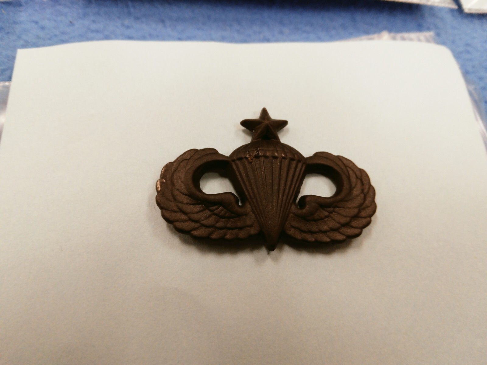 LOT OF 10 - U.S. MILITARY SENIOR Parachutist Subdued Wing Pins - NEW D ...