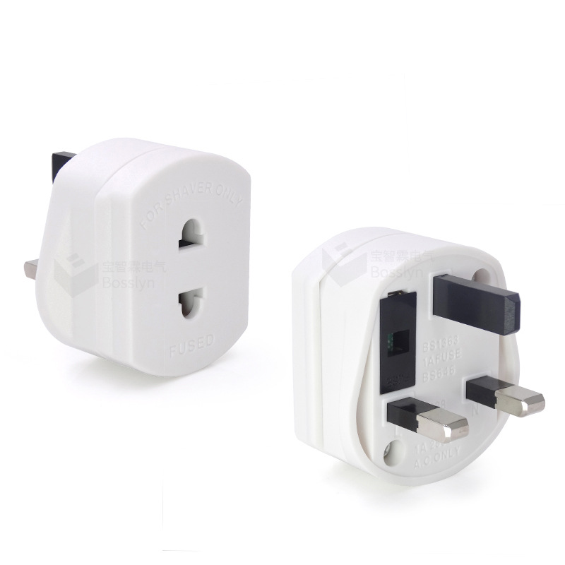1x UK for Shaver Adapter Fused Electric Plug for Shaving Epilator ...