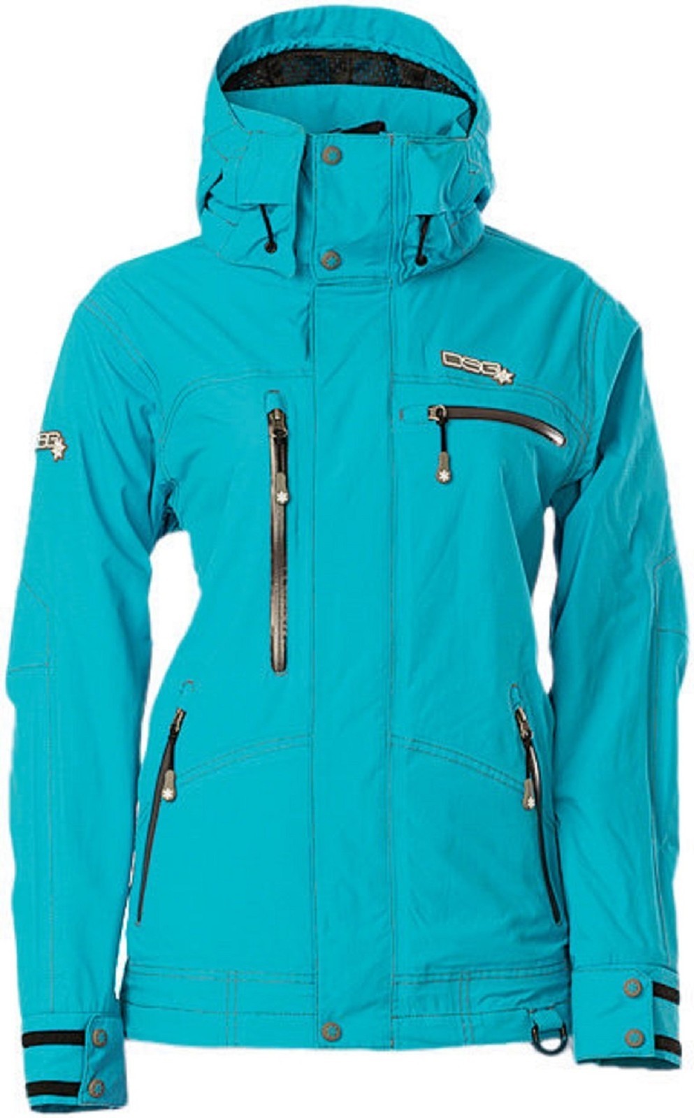 NOS DIVA SNOW GEAR 462-10734X AVID WATERPROOF SNOW JACKET BLUE SIZE ...