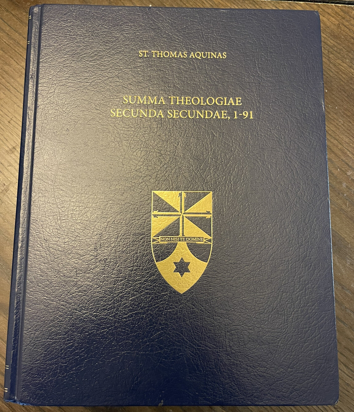 Summa Theologiae Secunda Secundae, 1-91 (Latin-English Opera Omnia ...