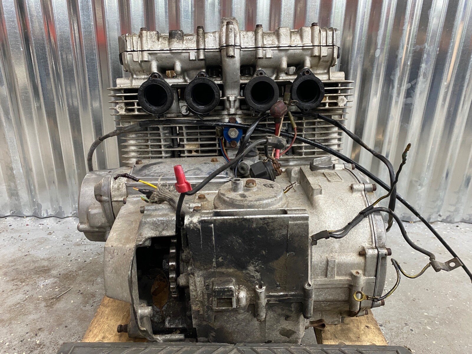 1989 89 KAWASAKI KZ1000P KZ 1000 POLICE ENGINE MOTOR TRANSMISSION ...