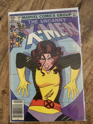 The Uncanny X-Men #168 (Marvel Comics April 1983) VF RANGE NICE BOOK ...
