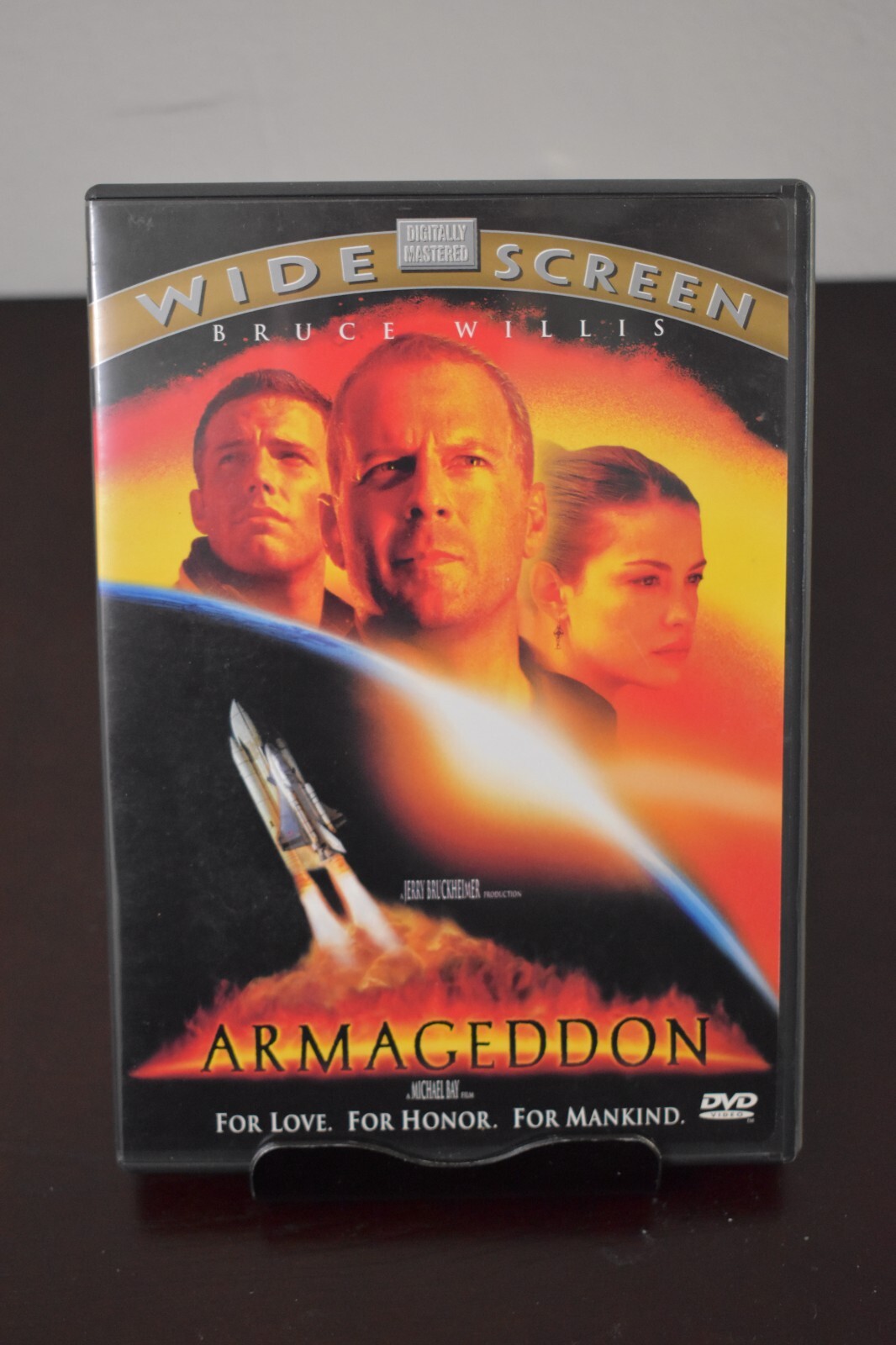 Armageddon DVD Movie Disaster Bruce Willis Bruckheimer Ben Affleck ...