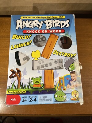 Angry Birds Knock On Wood (all Pieces Except One Square) READ** | eBay