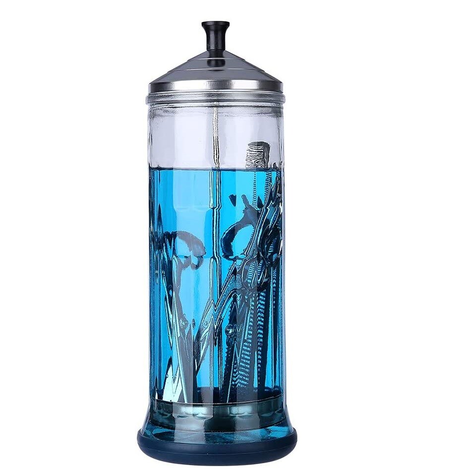 BIG Barbicide Disinfectant Jars For Hospitals Salons Barbers ...
